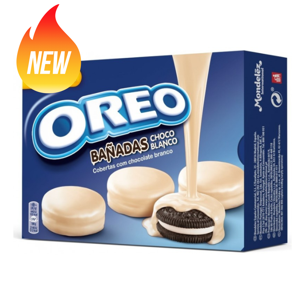 Oreo Banadas white chocolate 246g – Tjosken