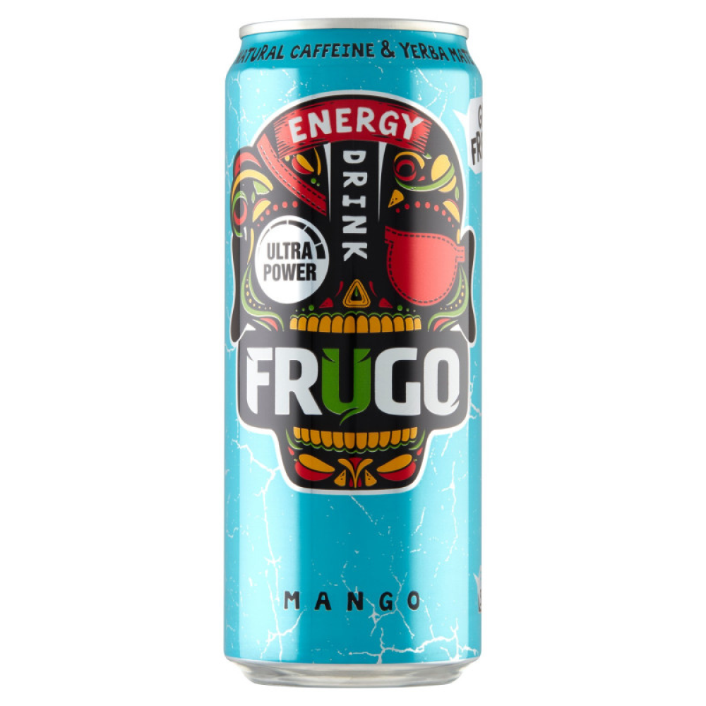 Frugo Energy Drink - Mango 330ml – Tjosken
